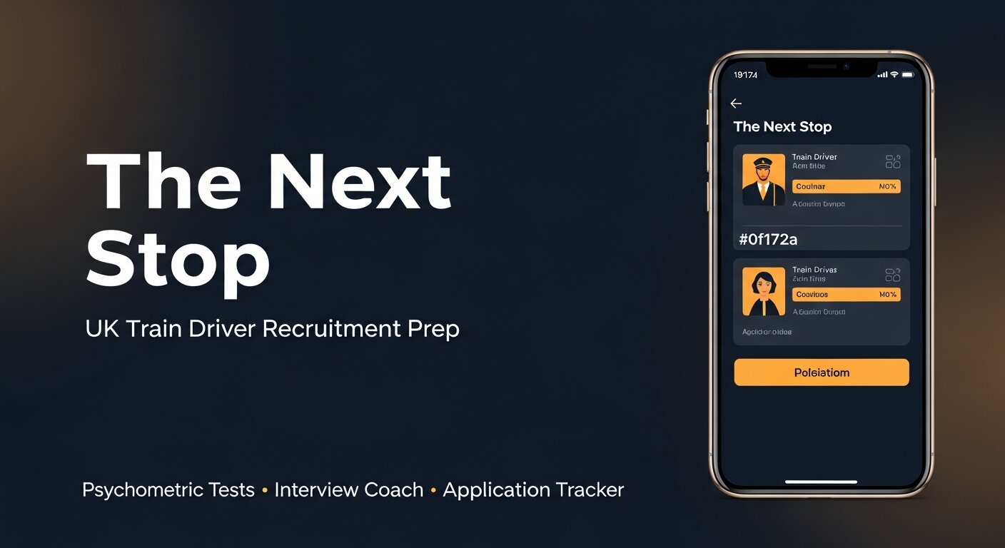The Next Stop — UK Train Driver Recruitment Prep | Psychometric Tests ...